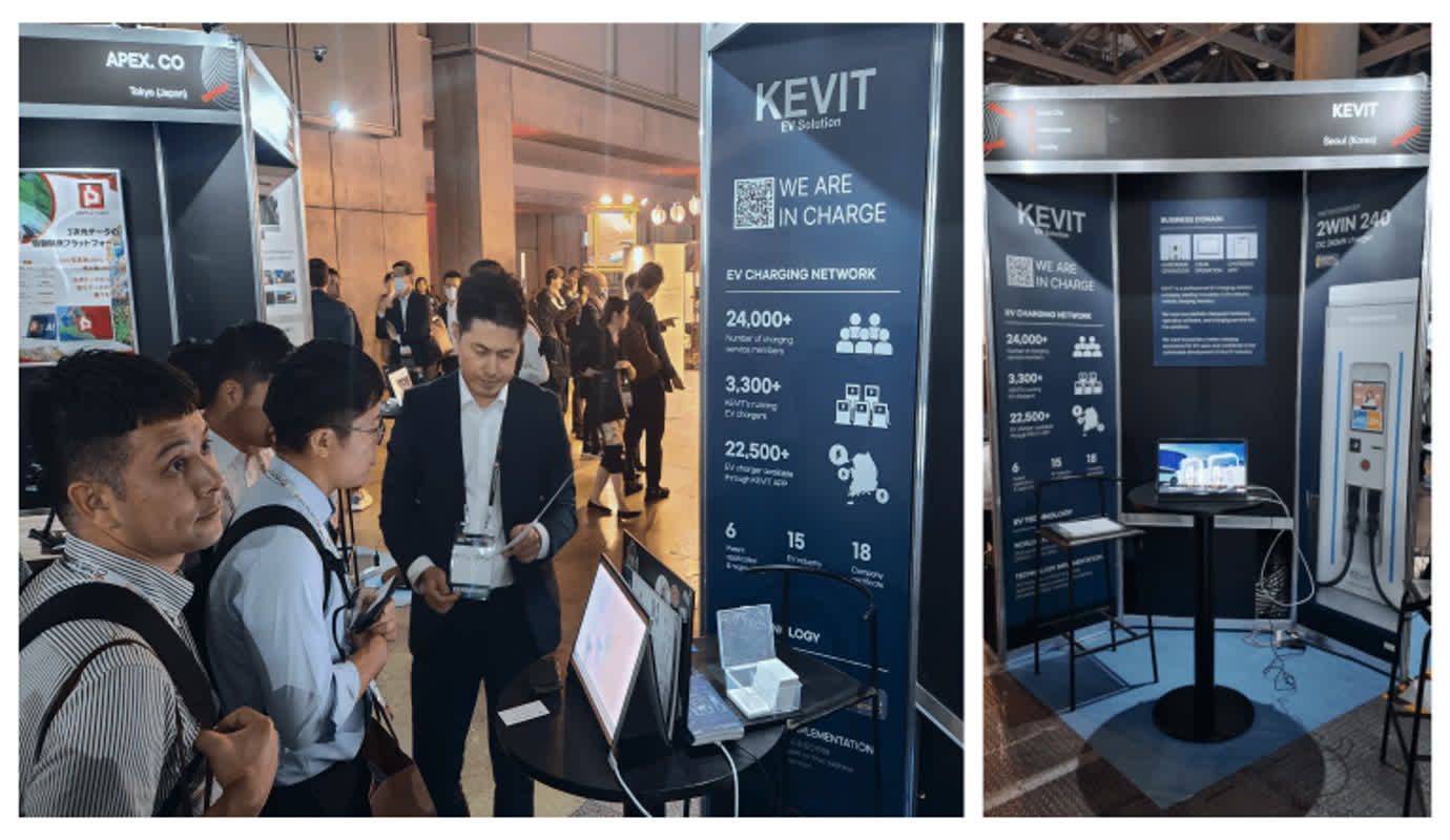 KEVIT, '스시테크 도쿄 2024' 참가···스마트 충전 솔루션 선봬 | 씨넷코리아