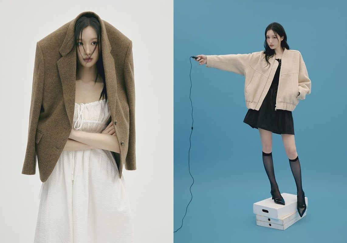 조혜주, PVCS 25FW 캠페인서 절제된 아름다움 선보여 - 네이트뷰